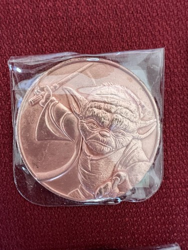 Set Of 6 Star Wars Coins W/ Sleeve & Barcode 2005 California Lottery ...