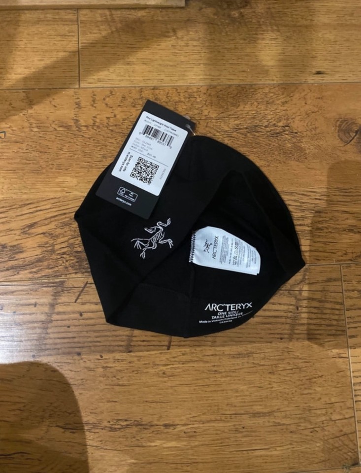 Arc'teryx Rho Toque Beanie Skull Cap Running hat Wool - One Size | Fast ...