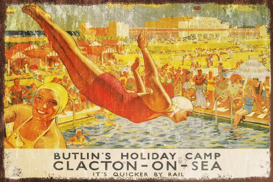 Beach & Seaside Theme Metal Signs/Plaques, Decorative Gifts & Home ...