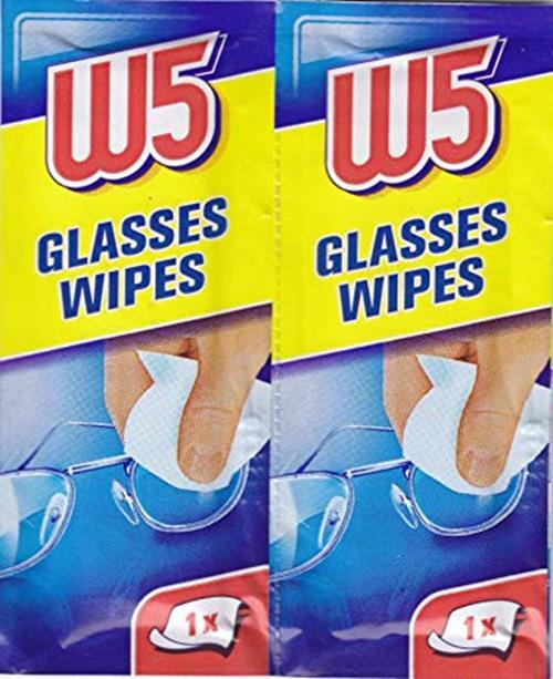 W5 Optical Lens Wipes- Clean Wipes For Cleaning Glasses /Glass cleaner ...