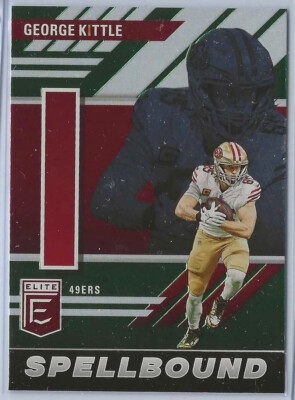 2023 Donruss Elite George Kittle "I" Spellbound Green #SB-GK2 49ers | eBay
