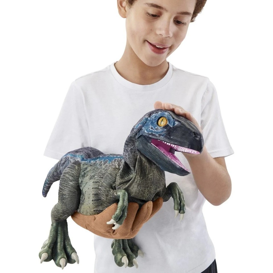 Jurassic World Real FX Baby Blue Animatronic Dinosaur 192995154575| eBay