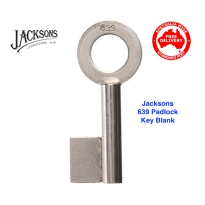 JACKSONS Padlock Key Blank-639 Jackson -Free Postage In Australia | eBay
