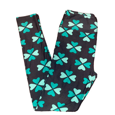 NWT LulaRoe One Size OS Leggings St. Patty Day Clovers Lucky **Rare ...