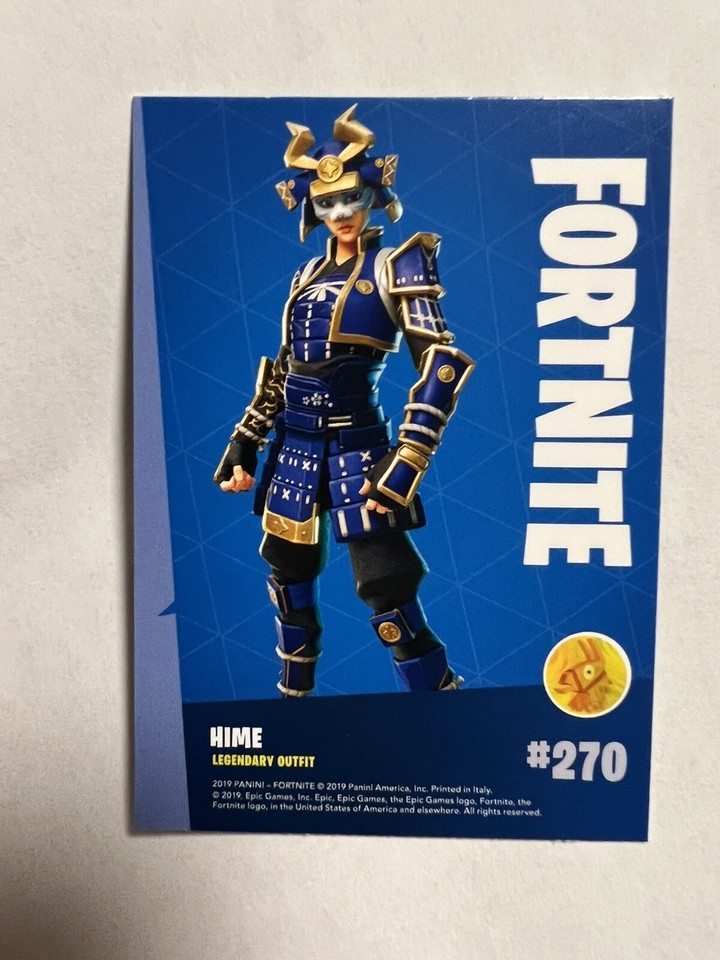 2019 Panini Fortnite Series 1 #270 Hime Legendary Holofoil Holo | eBay