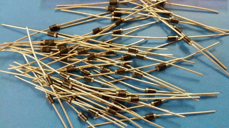 (57 PCS) 1N4004G, Diodes Inc, General Purpose Diode, 400V, 1A, DO41 | eBay