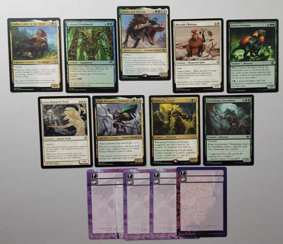 MTG Commander Ghalta and Mavren Custom 100 Card EDH Deck with Rares | eBay