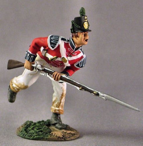 BRITAINS NAPOLEONIC BRITISH 36002 COLDSTREAM GUARDS CHARGING NO. 1 MIB ...