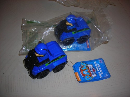 2 Spin Master Nickelodeon PAW PATROL RACERS Chase's Police Cruiser ...