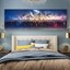 150 Movie Blockbuster Characters Panorama Canvas Wall Art wall art New ...