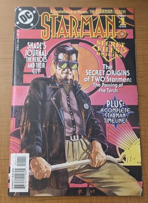 Starman Secret Files and Origins #1 DC Comics Apr 1998 First Issue | eBay