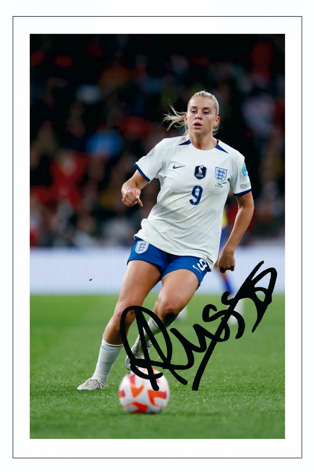 ALESSIA RUSSO Signed Autograph 6x4 PHOTO Gift Signature Print ENGLAND ...