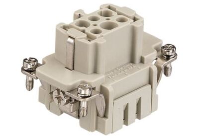09330062716, HARTING, Female Insert Gray 6+Ground Position Push In | eBay