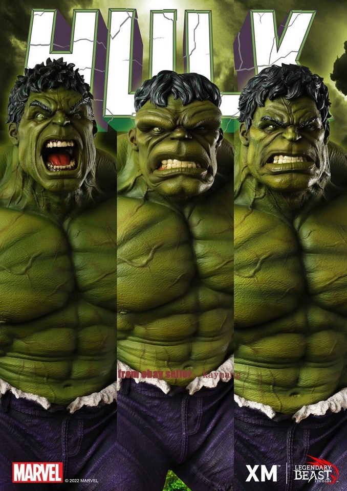 XM Studios ＆ Legendary Beast Studios Marvel 1/3 Hulk Model Statue ...