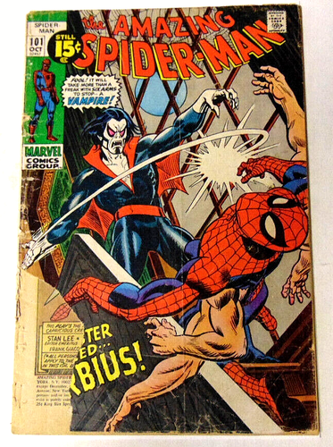 Amazing Spider-Man #101 1.0 Fair 1971 Marvel Comics 1st Appearance ...