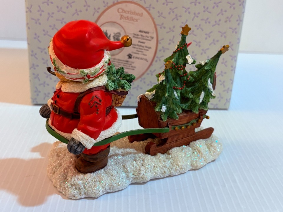 Cherished Teddies Make Way for the Perfect Christmas Foster Figurine ...