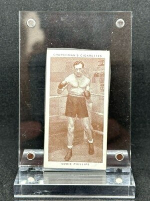 1938 The Imperial Tobacco Co. Boxing Personalities Boxer-Eddie Phillips ...