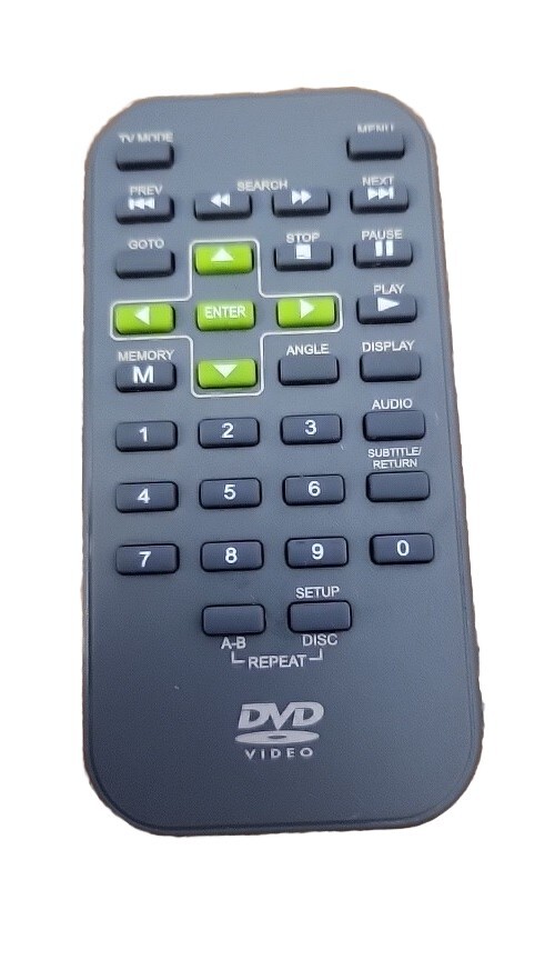 RCA PORTABLE DVD REMOTE CONTROL for DRC6272 DRC6289 DRC6296 DRC6309 ...