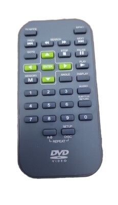 RCA PORTABLE DVD REMOTE CONTROL for DRC6272 DRC6289 DRC6296 DRC6309 ...
