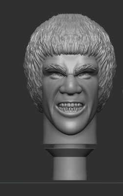 CUSTOM MEGO SCALE THE HULK LOU FERRIGNO RESIN HEAD for 8" INCH FIGURE ...