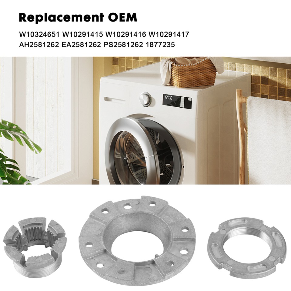 Upgraded W10324651 Drive Hub Kit Replaces for Whirlpool Maytag Kenmore ...