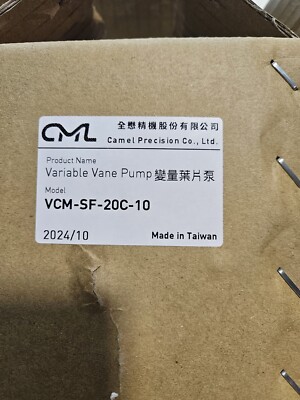 Camel Precision Hydraulic Variable Vane Pump VCM-SF-20C-10 | eBay