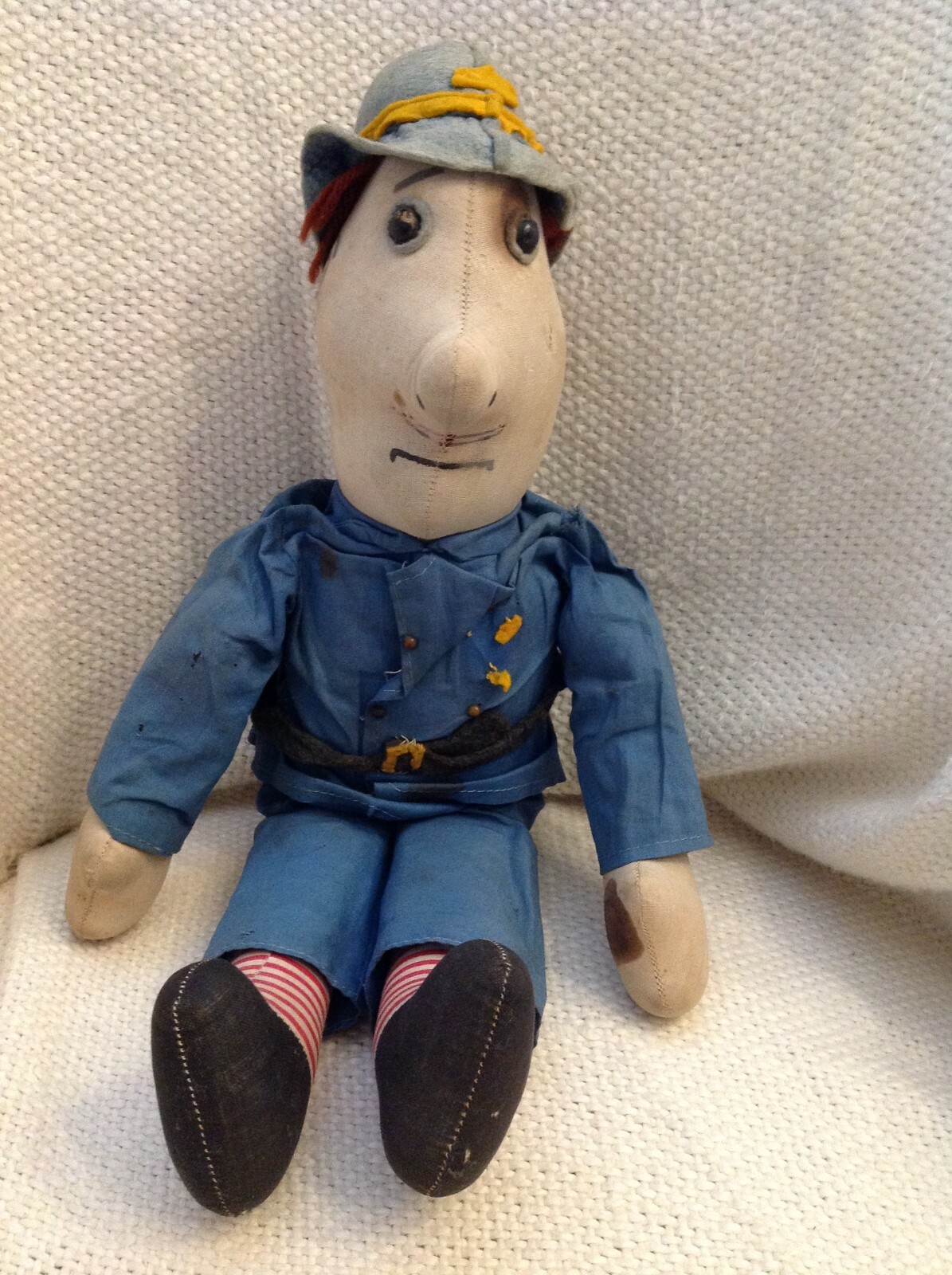Early 1930s Volland Seldom Seen Percy Policeman Doll From Raggedy Ann ...