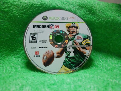Madden NFL 09 Xbox 360 Game Disc Only | eBay