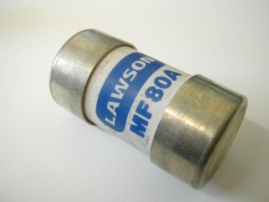 80A House Service Cut-out Main Fuse BS88-3 BS1361 Type IIb Lawson MF80 ...