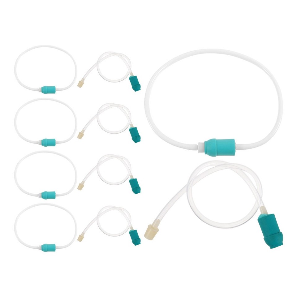 10 Pcs Vacuum Cupping Machine Accessories Hand Pump Tube Extension Cups ...