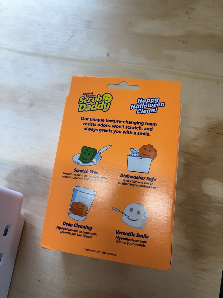 Scrub Daddy Special Limited Edition Halloween GHOST Non-Scratch Dish ...