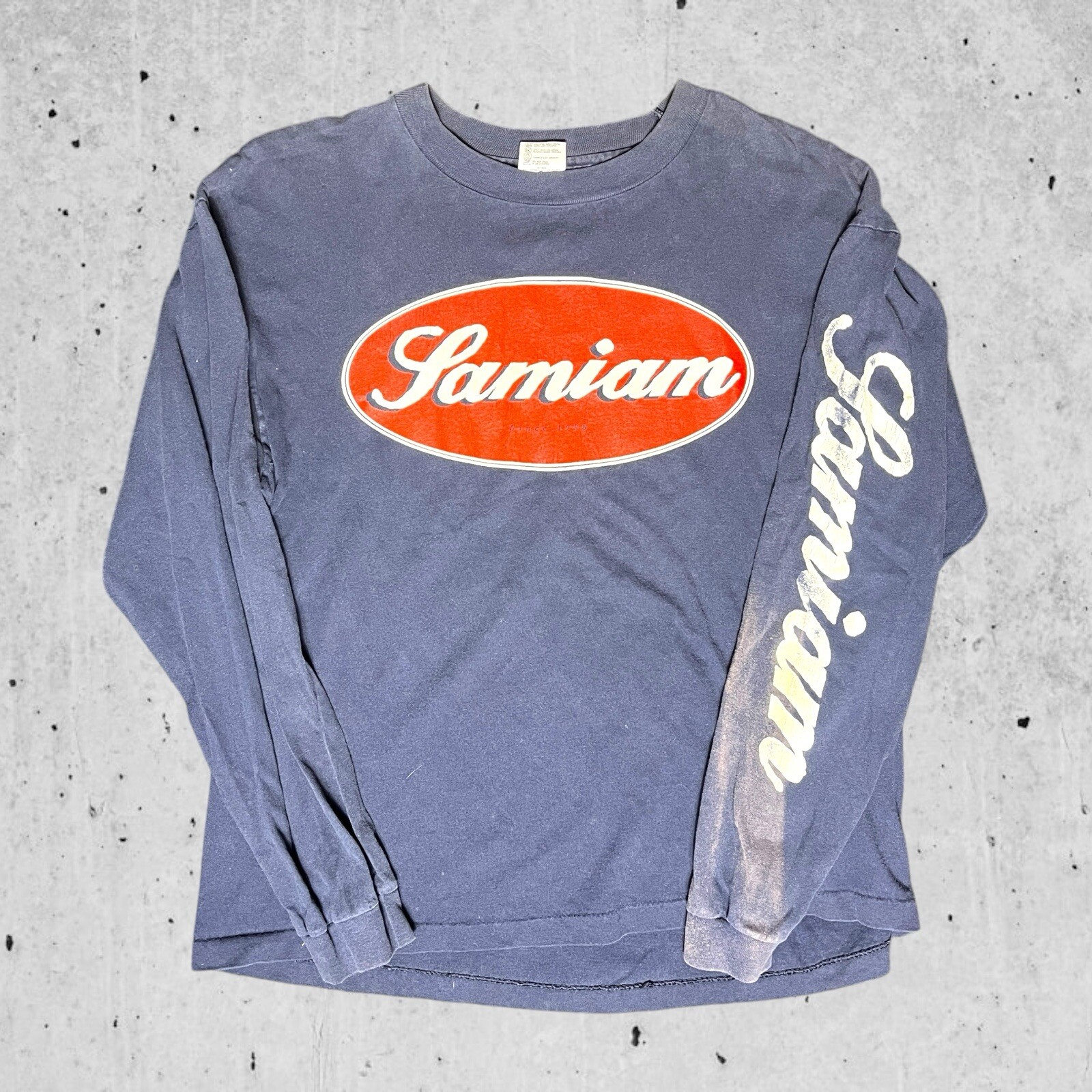 Vintage Samiam 90s Long Sleeve Band Tee Shirt - XL Ra… - Gem