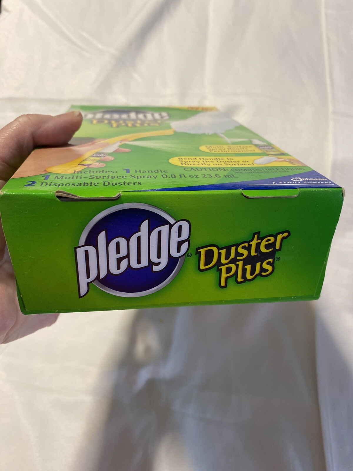 Pledge Duster Plus 1 Handle 1 Multi -Surface Spray & 2 Disposable ...