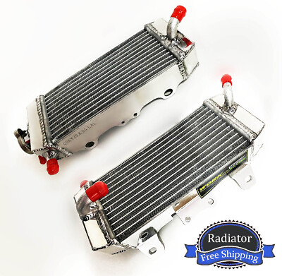 All Aluminum Cooling Radiator For YAMAHA YZ250F 2006+WR250F 2007-2013 ...