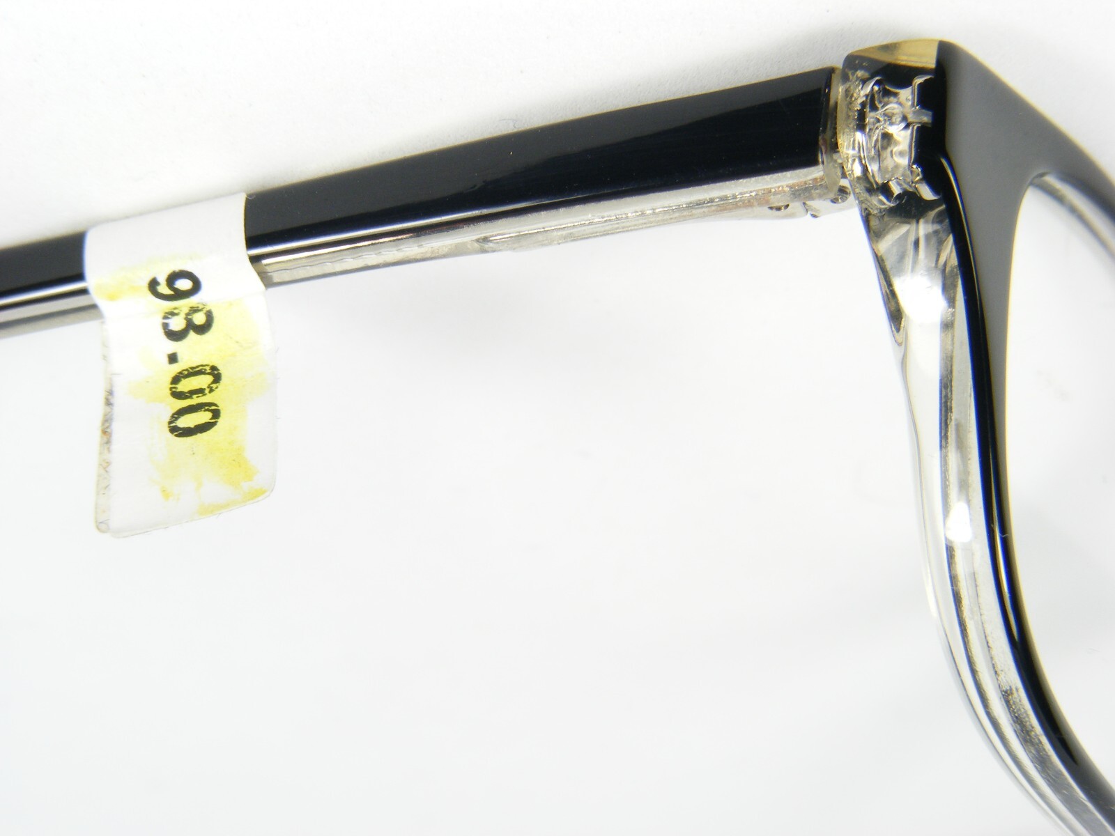 BBIG 267 COL 726 BLACK /CLEAR EYEGLASSES GLASSES FRAME BIG 42-19-136mm ...