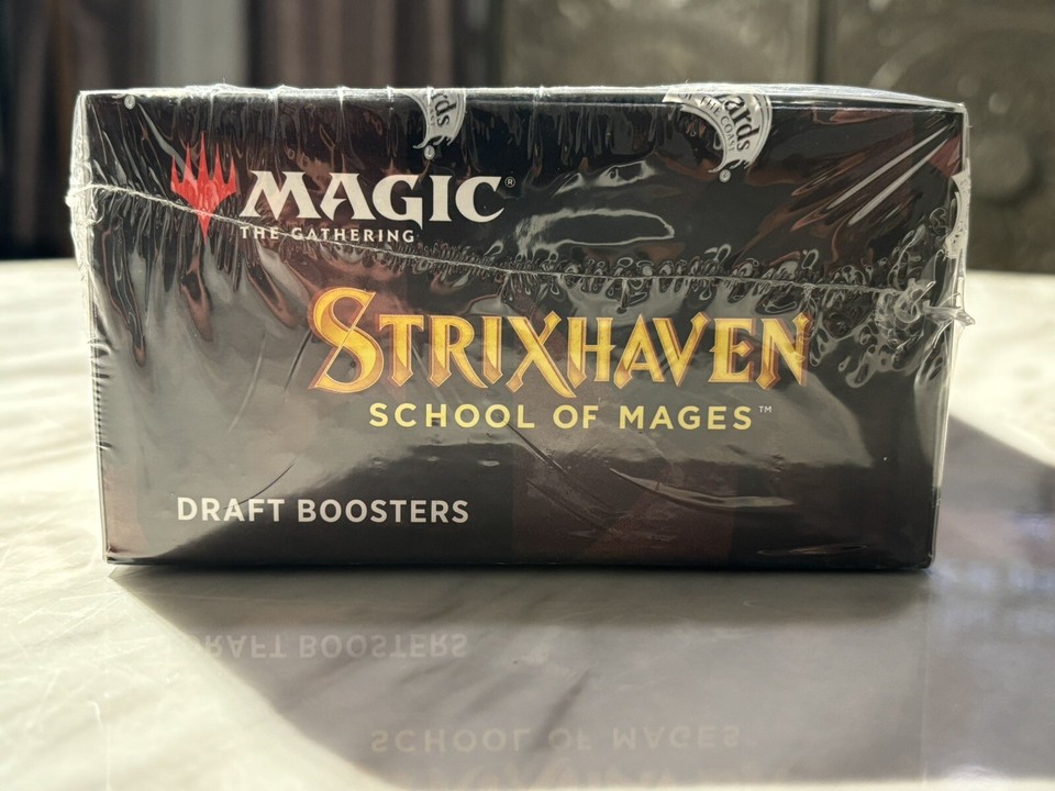 💥 MTG Strixhaven School of Mages Magic The Gathering Draft Booster Box ...