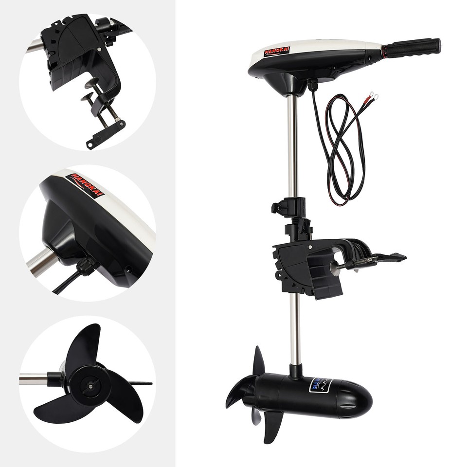 Electric Outboard Motor Fishing Boat Trolling Engine Heavy Thrust Motor ...