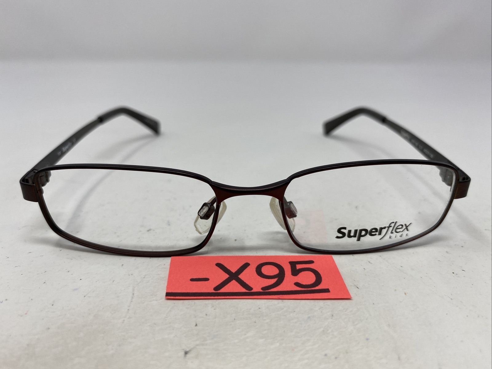 Superflex Kids SFK-123 C.1 47-17-130 Dark Brown Full Rim Eyeglasses ...