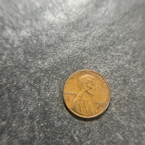 1980 penny no mint mark Error Extremely RARE! No Print On Tails Side ...