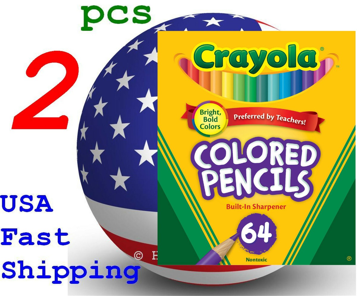 Crayola Colored Pencils 64 Pack