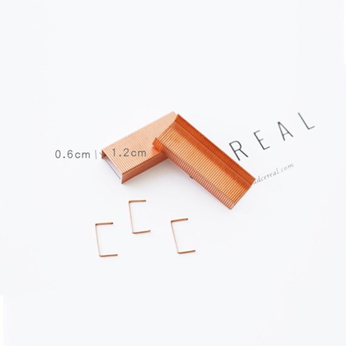 Copper Coloured Staples For Use In Most Staplers 24/6 - Box of 1000 | eBay
