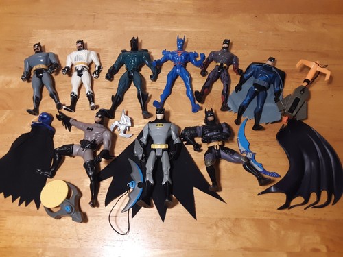 Batman Action Figures collection + Extras. Lightning Storm, Samurai ...
