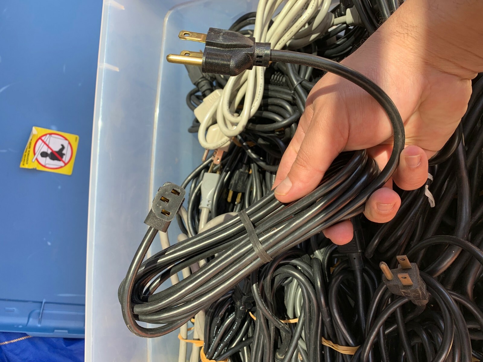 AC Universal Power Cord Cable 3 Prong Replacement Black 6 Feet+ | eBay