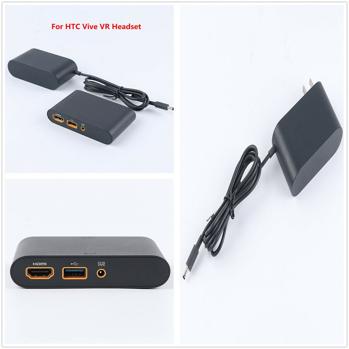 Vive Link Box Replacement HTC Vive VR Headset Link Box Charger & Power ...