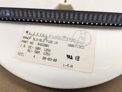 (25 pcs) R452001 Littelfuse, 1 Amp 125vac, Surface Mount NANO Fuse | eBay