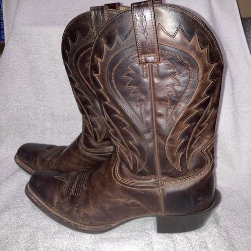 Ariat Legend Phoenix Brown Leather Cowboy Boots Mens Sz 12D Style 35790 ...
