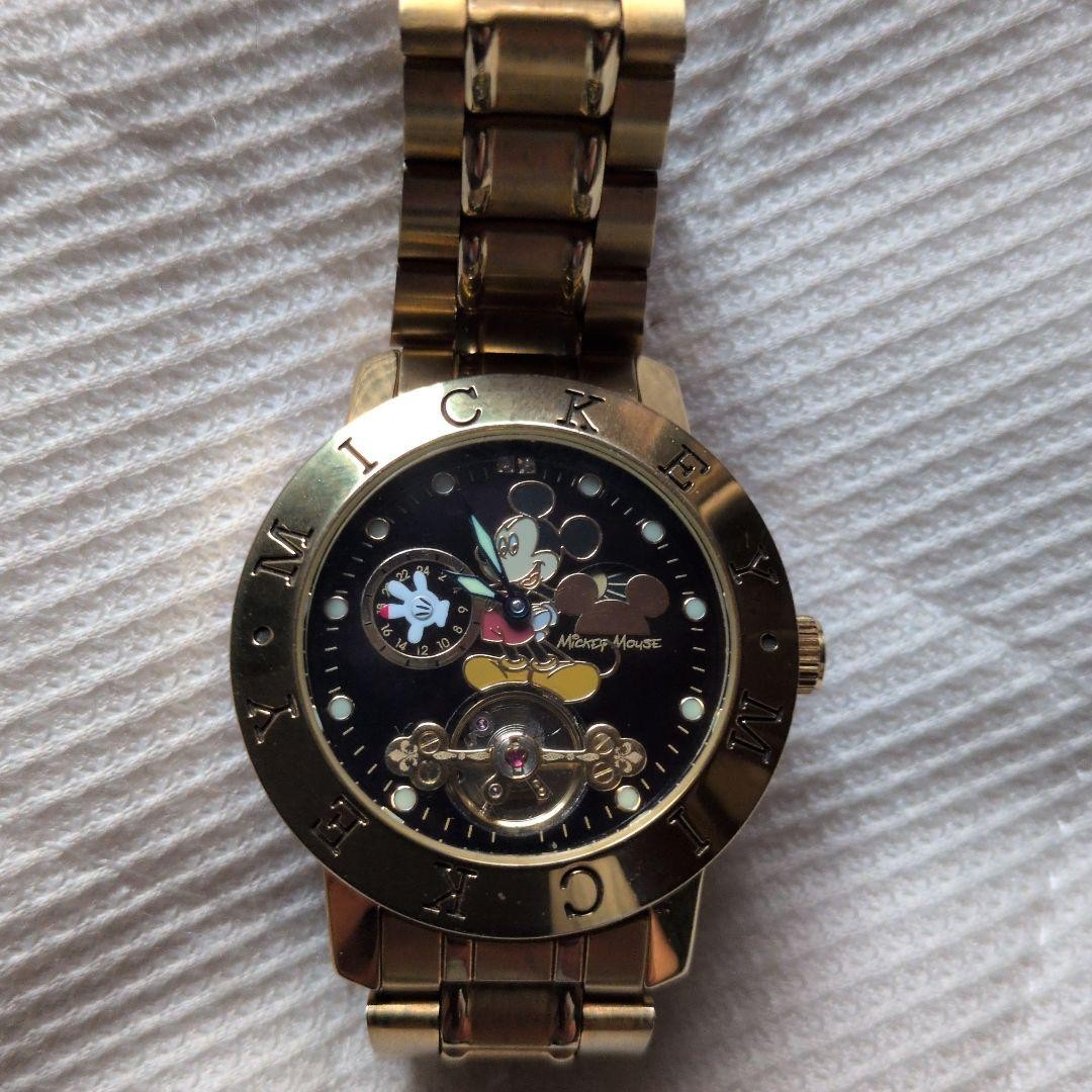 Mickey Mouse Watch Gold 80Th Anniversary - Gem