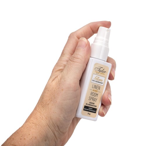 Tyler Candle HIGH MAINTENANCE Linen and Room Scented Spray 1 oz Travel ...