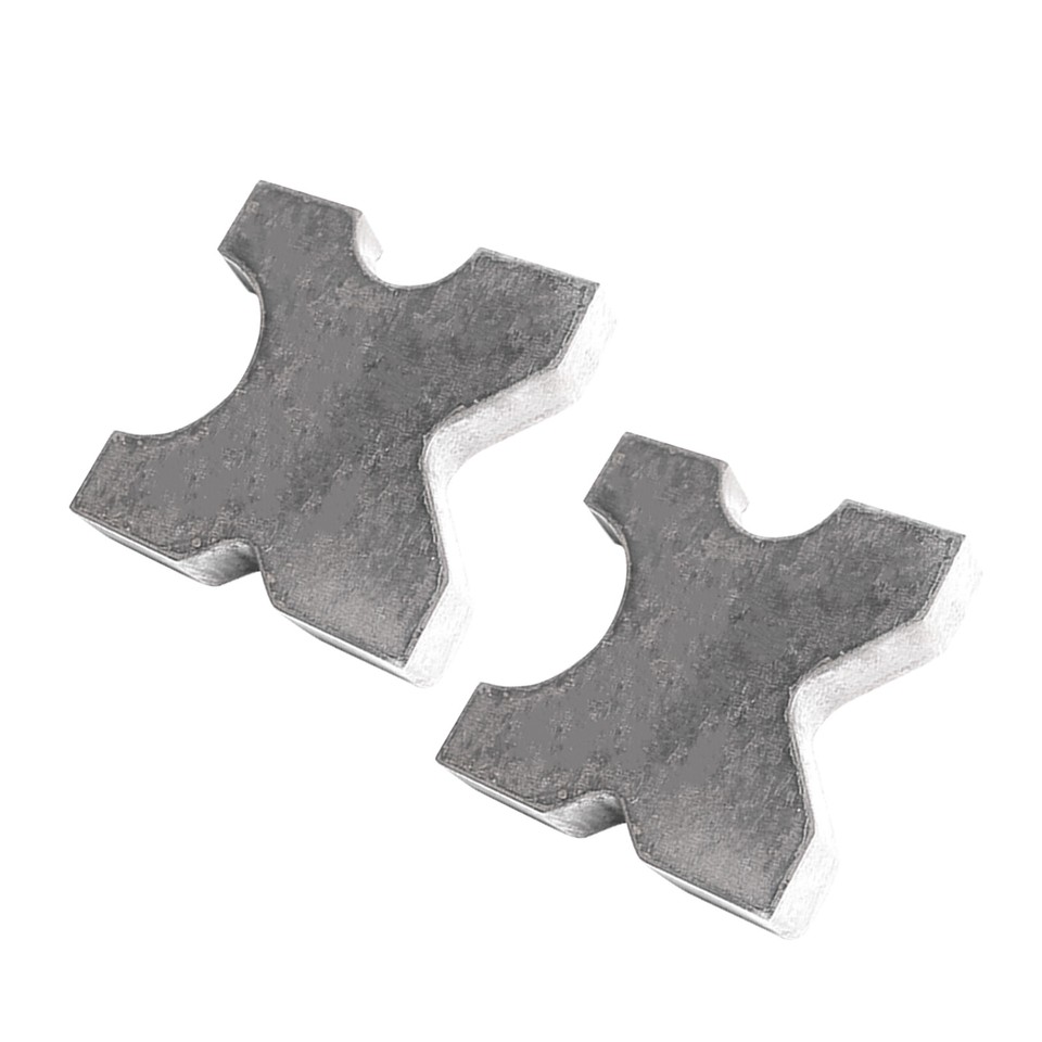 2Pcs H-Frame Arbor 4 notch 5" x 5" x 1" Set For 20 T Steel Shop Press ...