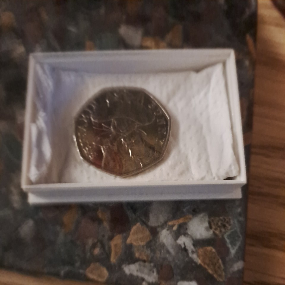 benjamin bunny 50p 2017 rotation error | eBay UK